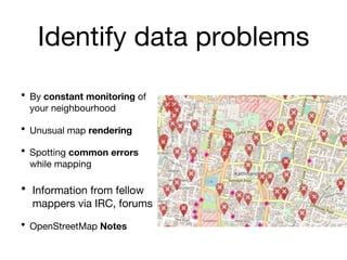Poornima Badrinath Mapbox OSM Validation Workshop SotM Asia PDF