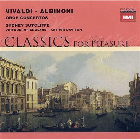 Vivaldi And Albinoni Oboe Concertos By Sidney Sutcliffevirtuosi Of