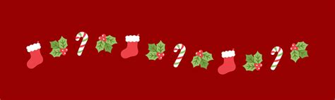 크리스마스 테마 장식 물결 선 테두리 및 텍스트 칸막이 크리스마스 스타킹 사탕 지팡이 및 겨우살이 패턴 벡터 그림입니다 0명에 대한 스톡 벡터 아트 및 기타 이미지 Istock