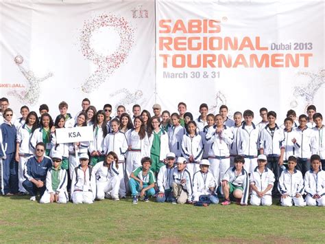 Dubai 2013 Teams 13th Sabis® Global Sports Tournament Sharjah