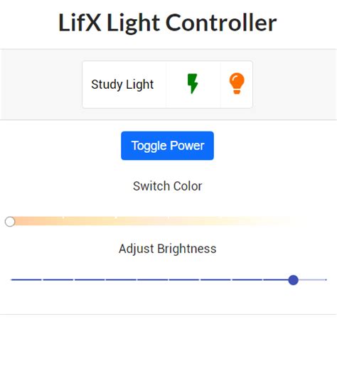 Github Hssantana Lifx React App Lifx