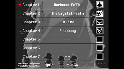 Deltarune Better Menu Update 1 Mod For Deltarune Dr Mods