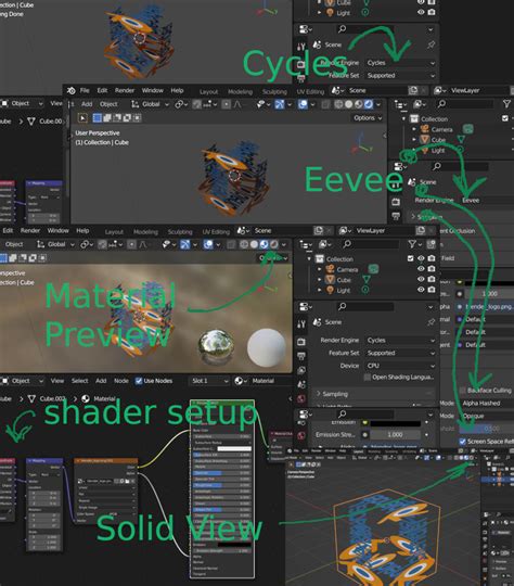 Setting A Transparent Texture For Plane Materials And Textures