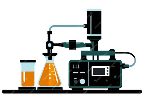 Hplc Machine Vector Illustration Premium Ai Generated Vector