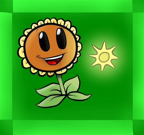 Sunflower Plants Vs Zombies By Topkm07 On Deviantart