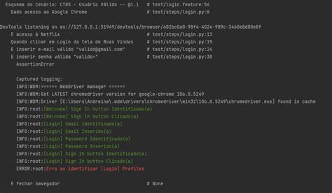 Github Andreinaoliveiraselenium Gherkin Base Para Automação De Testes Utilizando A Linguagem