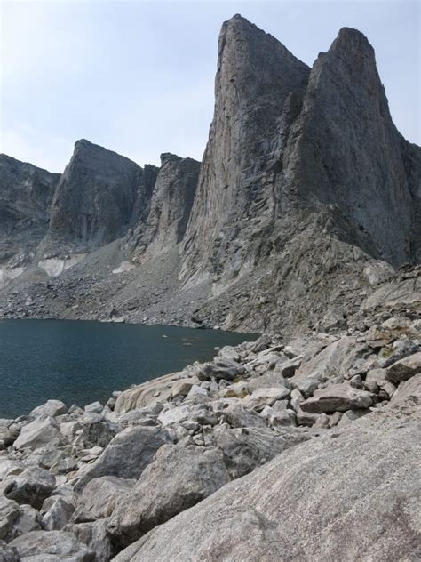 Wind River Range Scab Creek To Middle Fork Rainbow And Raid Lakes