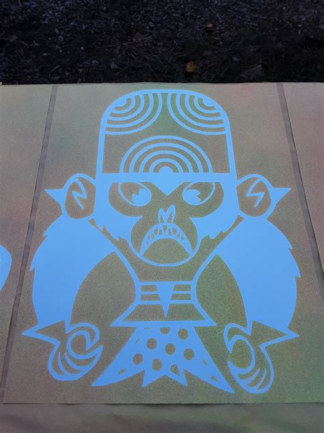I Am Mojo Jojo Stencils