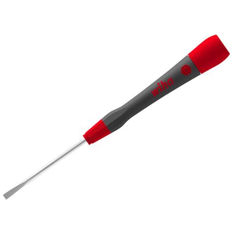 Wiha 42399 Picofinish® Slotted Fine Screwdriver 4 0 X 100mm Rapid Electronics