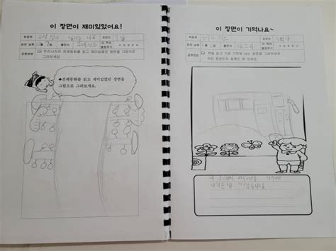 초등 저학년 독서록 독서기록장 아이에게 맞춰 만들어보세요 독서록 양식 공유 네이버 블로그