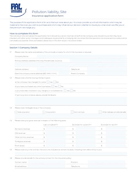 Fillable Online When Contractors Pollution Liability Coverage Steps In