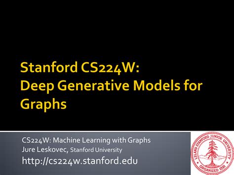 15 Deep Generative Models For Graphs