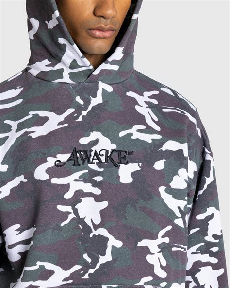 Awake Ny Camo Hoodie Green Highsnobiety Shop