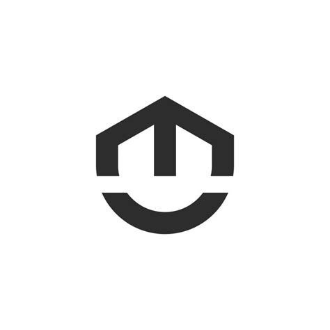 Premium Vector Letter Mu Monogram Logo Template