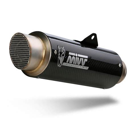 Silencieux Mivv Gp Pro Carbonecasquette Inox Kawasaki Z900