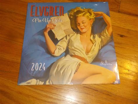 Gil Elvgren Pin Up Girls 2024 Calendar New 12 X 12 4651465536