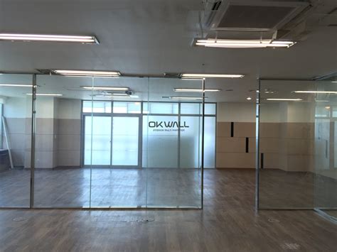 서스 유리 칸막이 유리칸막이 오케이칸막이