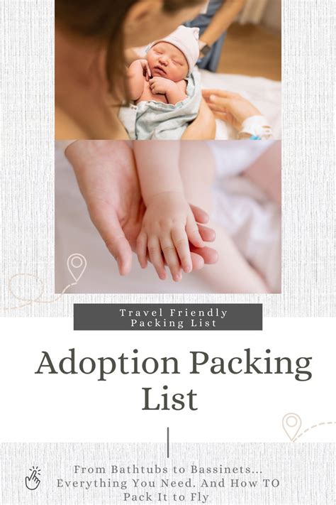 Adoption Travel Packing List In 2025 Infant Adoption Packing List