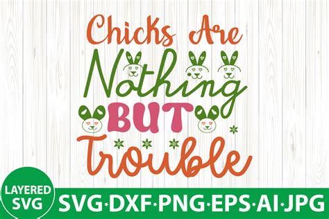 Chicks Are Nothing But Trouble Retro Graphic By Sz Artwork · Creative