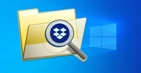 how to open dropbox folders from windows 10 explorer