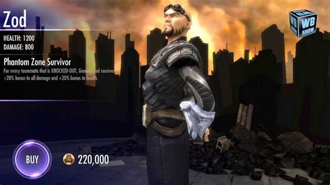 General Zod Injustice