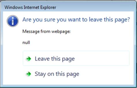Javascript Any Bad Side Effects To Windowonbeforeunload Returning No