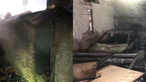 Una Vivienda Y Un Taller Fueron Afectados Por Feroces Incendios En Burzaco