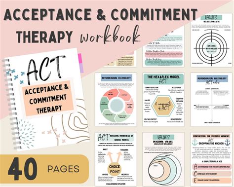 Act Introduction Toolkit Workbook And Hexaflex Therapywithct