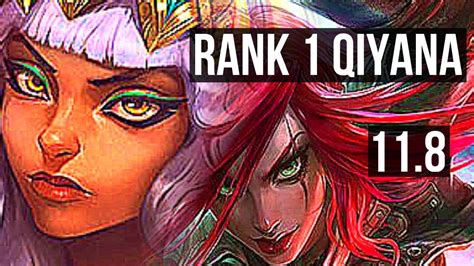 QIYANA Vs KATARINA MID Rank 1 Qiyana 68 Winrate Rank 8 7 1 4