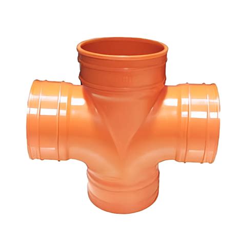 Double Tee Pvc Fittings Piping Plumbing Commercial And Industrial Construction Tools