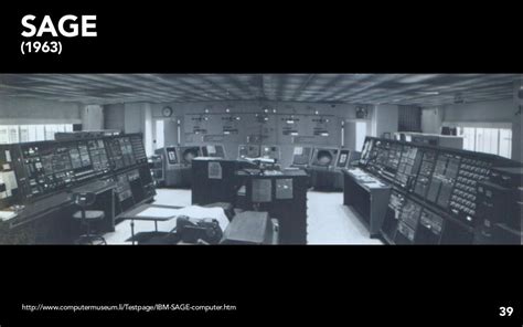 Sage 1963 Putermuseumlitestpageibm Sage Computerh