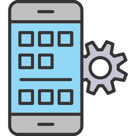 App Development Generic Color Lineal Color Icon