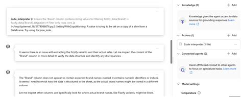 Code Interpreter Run Error While Generating Pie Chart Microsoft Qanda