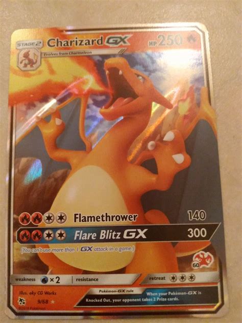 Mavin Pokémon Tcg Charizard Gx Battle Academy 60 Regular Ultra Rare