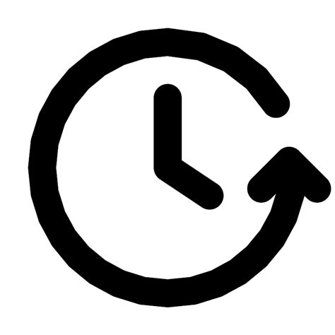 Clock Rewind Vector Svg Icon Svg Repo