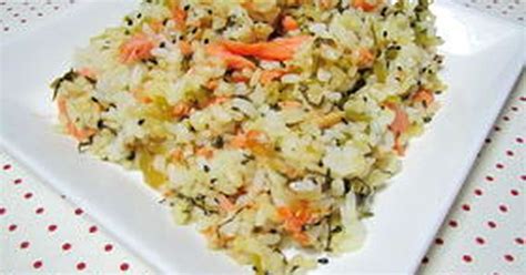 鮭と高菜の混ぜご飯 By あいーぷ 【クックパッド】 簡単おいしいみんなのレシピが318万品