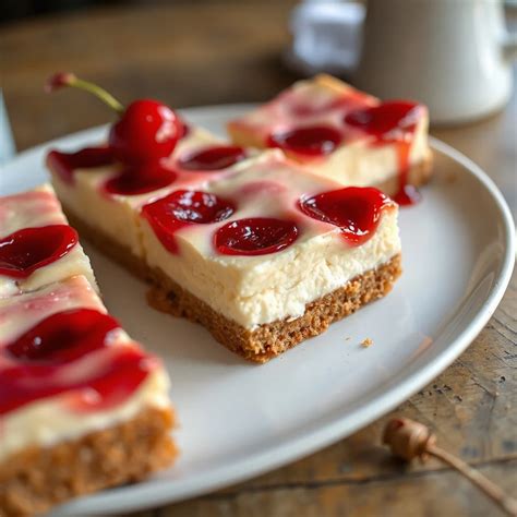 Cherry Cheesecake Bars Recipe