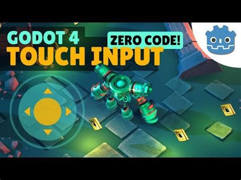 Touch input in Godot 4 in 2 mins without writing any code! : r/godot