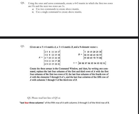 Solved Course Learning Outcomes Use A Typical Matlab