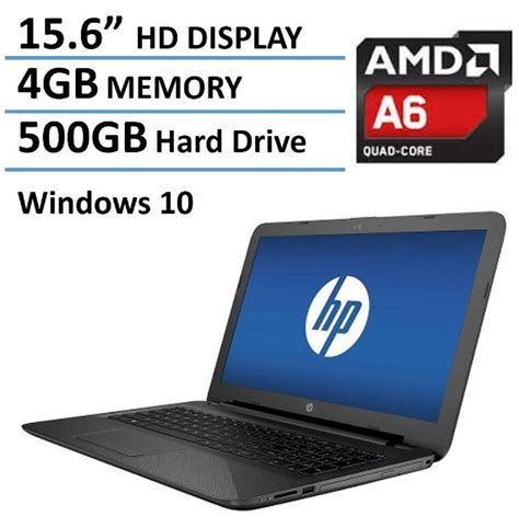 Review Hp Pavilion 15 6 Inch Laptop Amd Quad Core A6 5200 4gb Ram