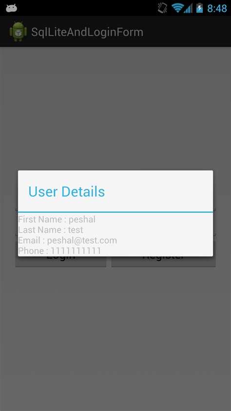 Android Tutorials Android App Development 201 3nd Tutorial Android And Sqlite Create Insert