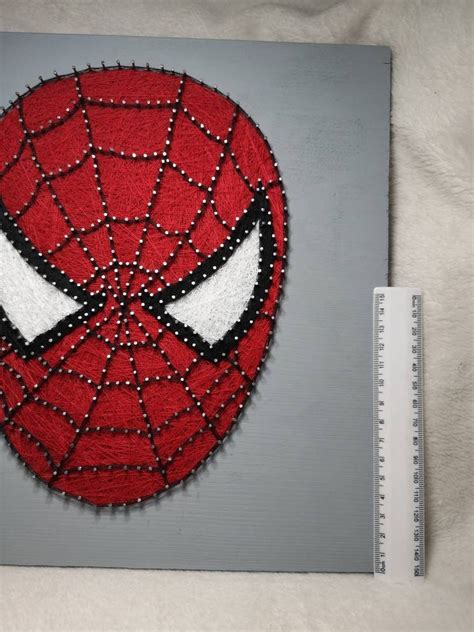 Spider Man String Art Etsy