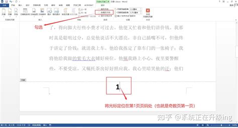 为什么word设置奇偶页不同，不显示偶数页页码？ 知乎