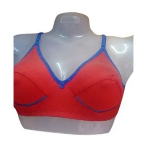 Cotton Ladies Nylon Strap Padded Bra Size 28 40 Inch At Rs 65piece