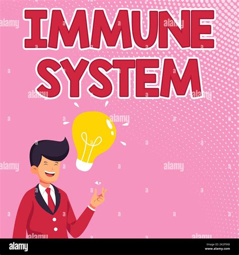 Text Showing Inspiration Immune System Internet Concept Host Defense