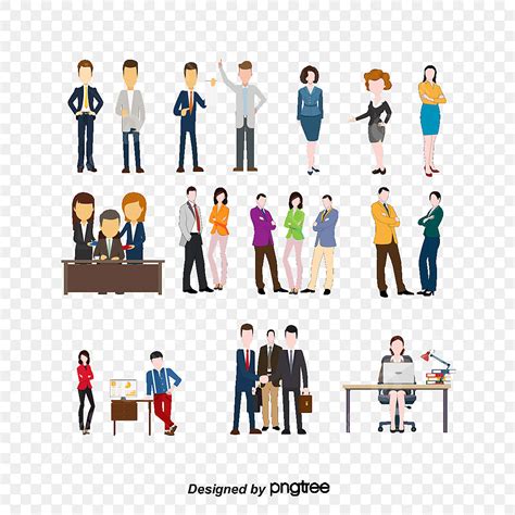 Vector Business People Collection Business Vector People Vector