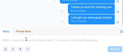 Adduse A Canned Response Resource Center