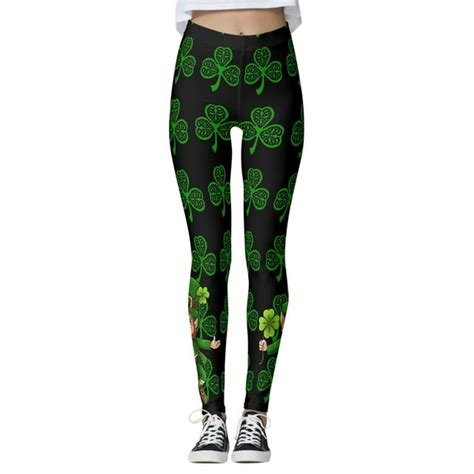 Gunia Womens Yoga Pants Leggings High Waist Tights Paddy Stripes Good
