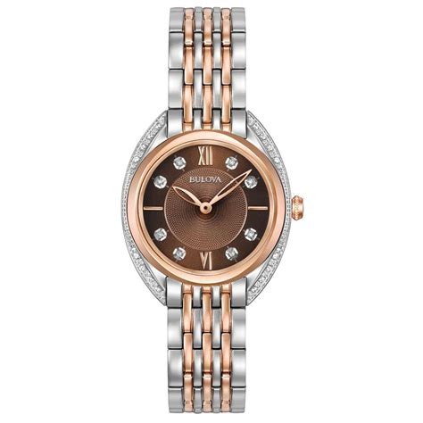 Reloj Bulova Clásico De Cuarzo Para Dama Pacifiko Guatemala