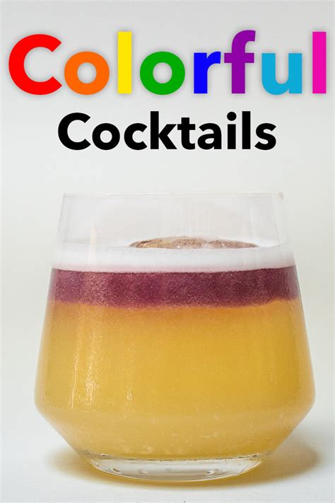 A Rainbow of 32 Colorful Cocktails